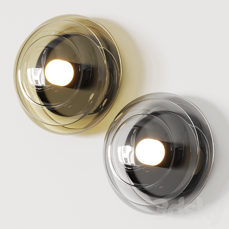 Bomma Blimp Wall Lamp - Wall light - 3D model