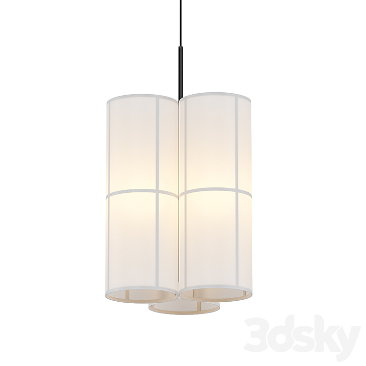Hashira - Pendant light - 3D model