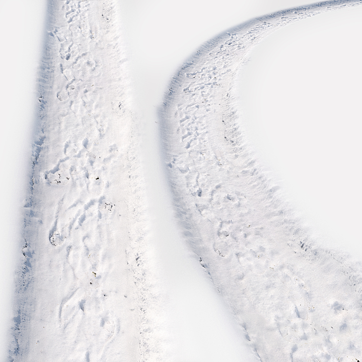 Snow trail 1 - Environment elements - 3D model