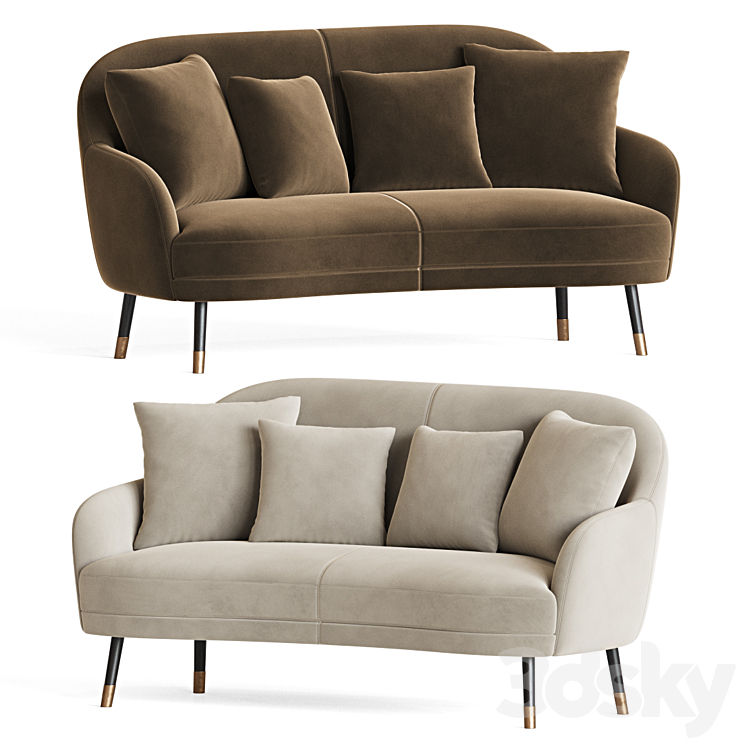 Cozy Sofa Laskasas - Sofa - 3D model