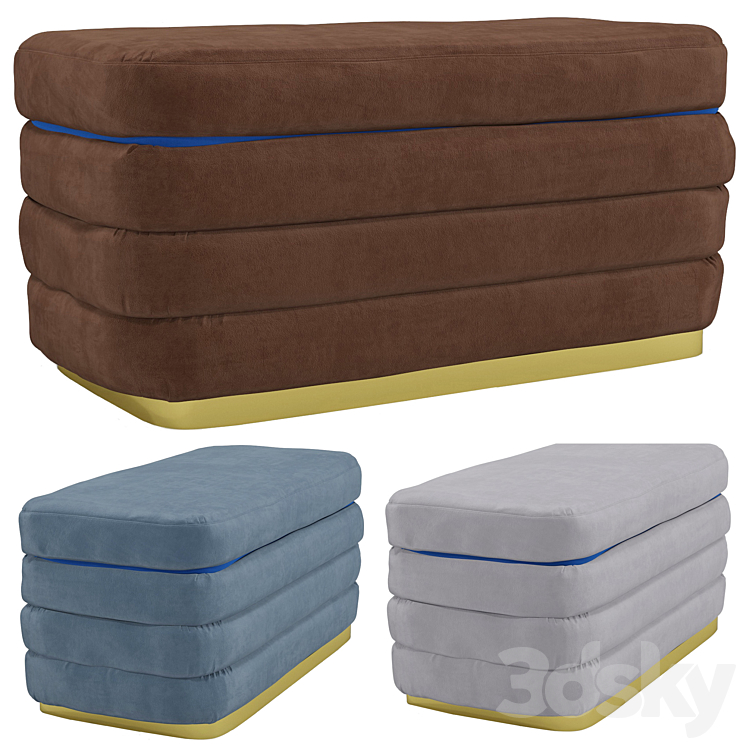 Bench Cloud - Other soft seating - 3D model