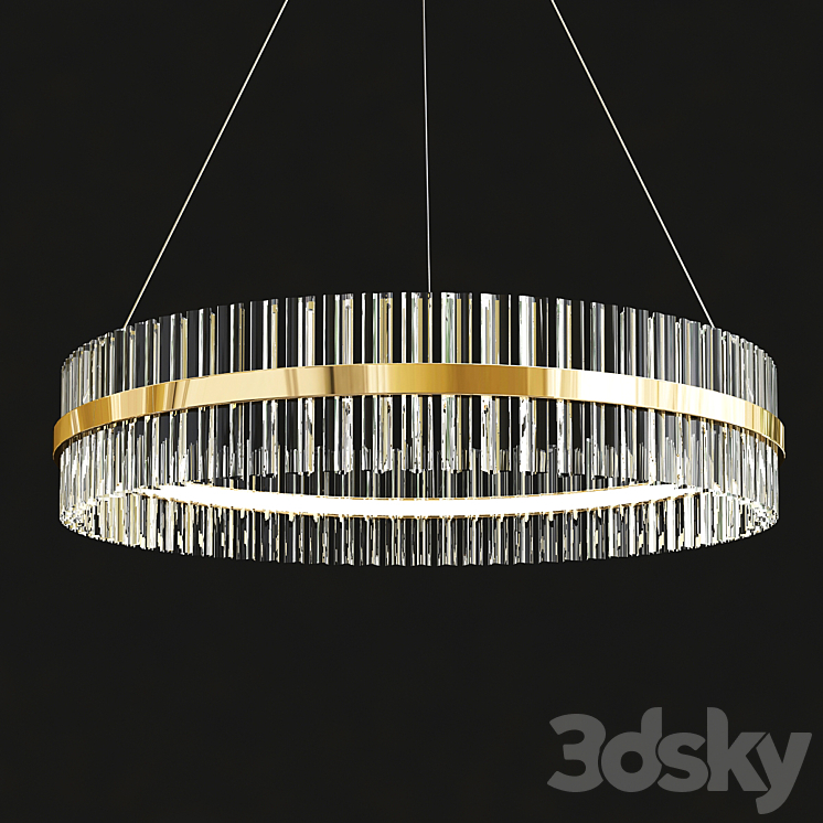 Salmina - Pendant light - 3D model