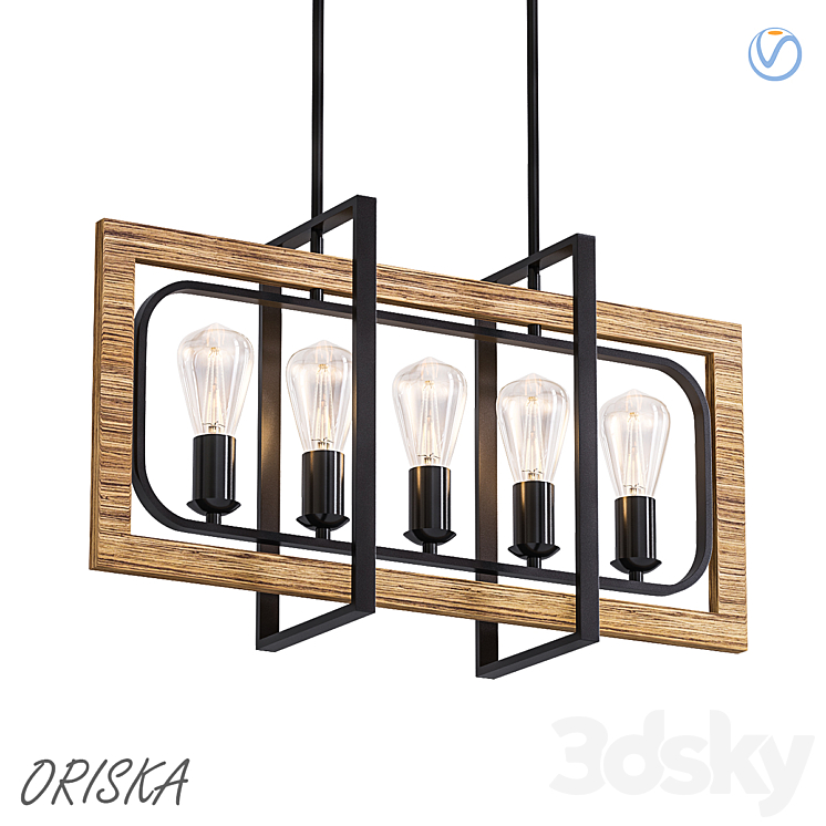 Oriska - Pendant light - 3D model