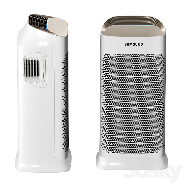 Samsung Blue sky 5000 - Household appliance - 3D model