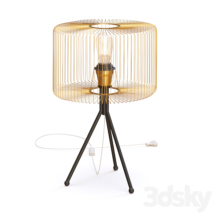 Aria table lamp - Table lamp - 3D model
