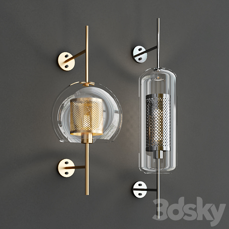 CATCH WALL - Wall light - 3D model