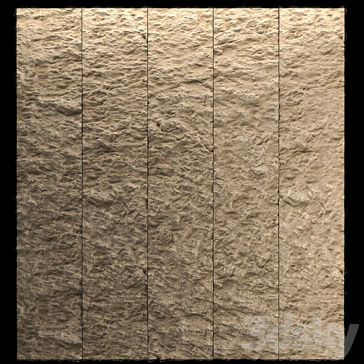 Stone wall panel - Stone - 3D model