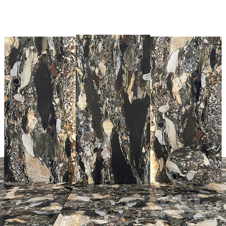 Four seasons marble - Stone - 3D model