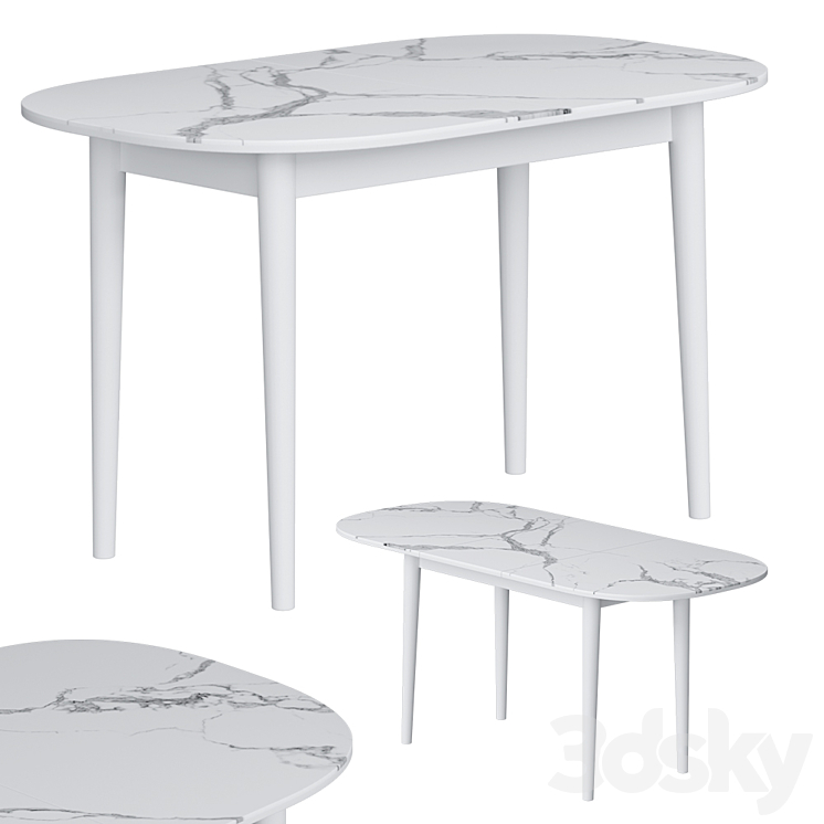 Dining table Calisto - Table - 3D model