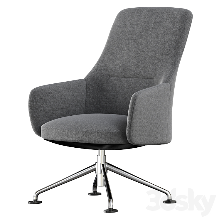 Quinti sedute armchair - Arm chair - 3D model
