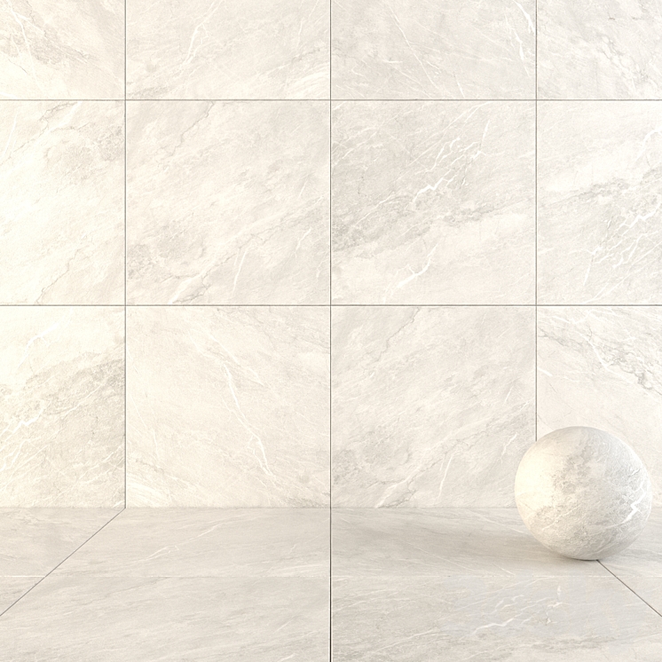 Flaviker Savoy Moon 120x120 - Tile - 3D model