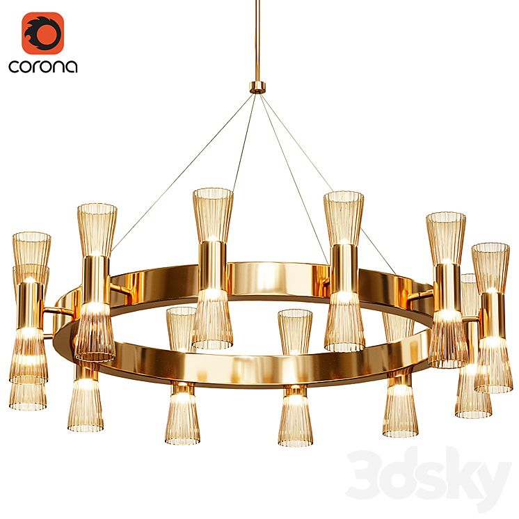Secret - Pendant light - 3D model