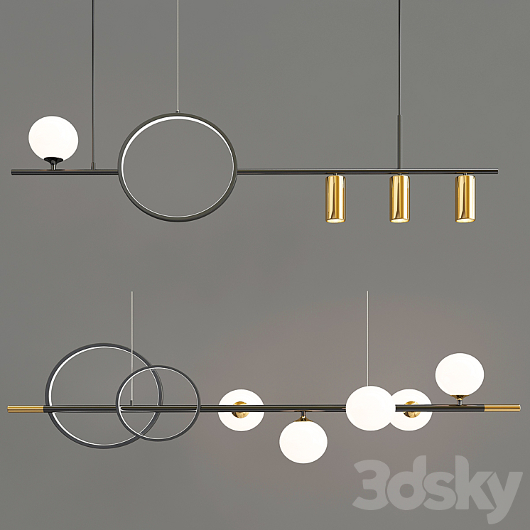 DAGFRID - Pendant light - 3D model