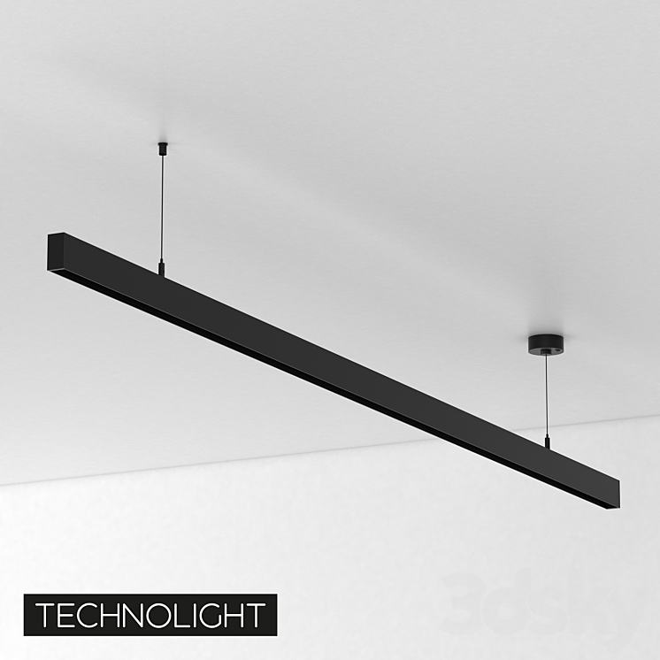 TECHNOLIGHT pendant-track OM - Technical lighting - 3D model