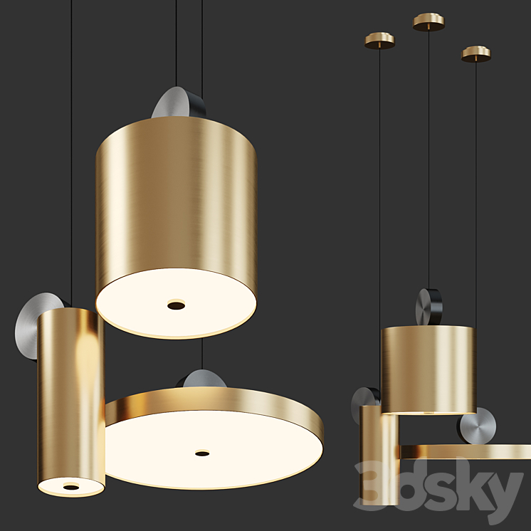 Lampatron sheen - Pendant light - 3D model