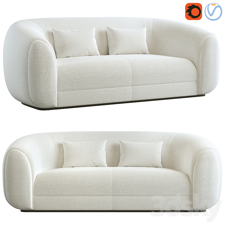 Hamilton Conte barnabas - Sofa - 3D model