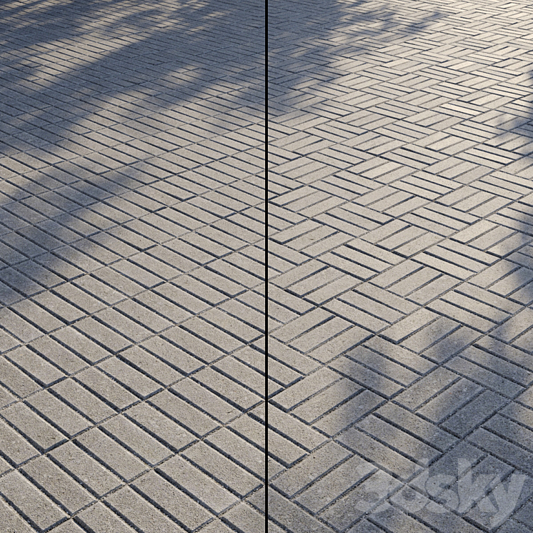 Paving Type 1 Set 17 - Paving - 3D model