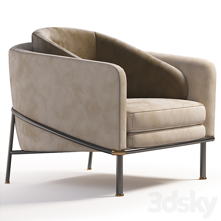 Armchair - Arm chair - 3D model