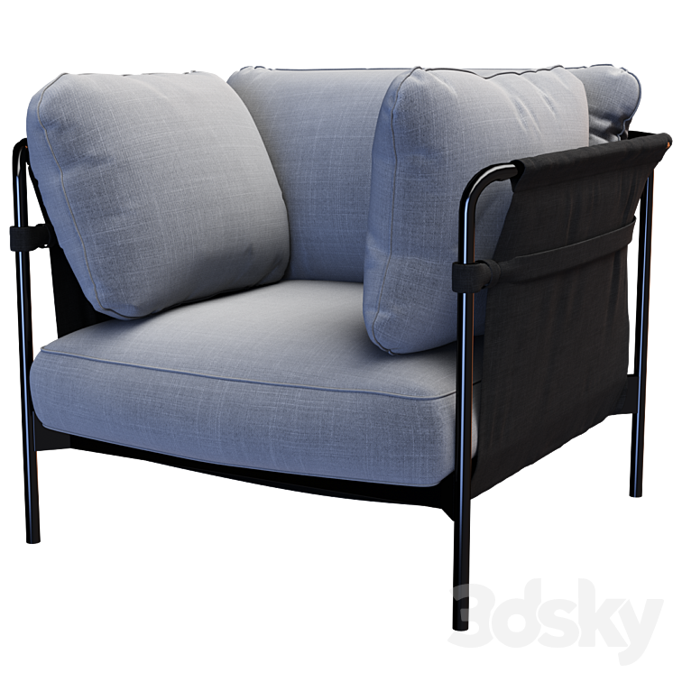 Can Armchair by Hay - Arm chair - 3D model