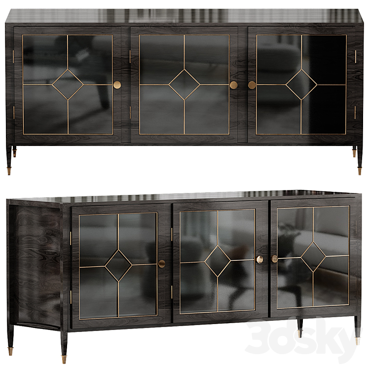 Camod Monarch Barrington - Sideboard & Chest of drawer - 3D model