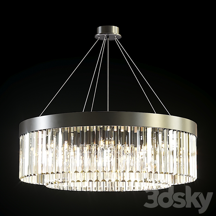 Handle Studio Glass 07 - Pendant light - 3D model