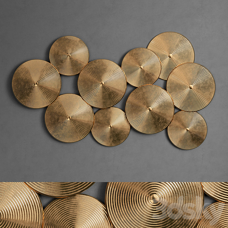 Wall Patterned 004 - Other decorative objects - 3D model
