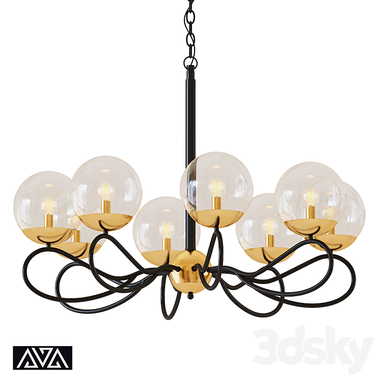 Pruina - Pendant light - 3D model