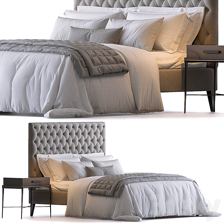 Bed by the Sofa and Chair company 45 - Bed - 3D model
