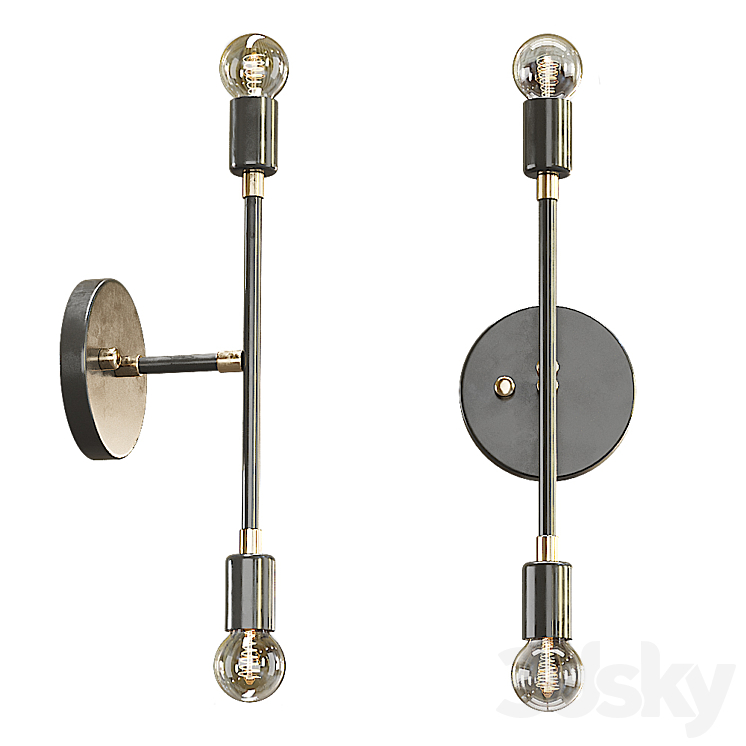 Handle Studio Loft 22 - Wall light - 3D model