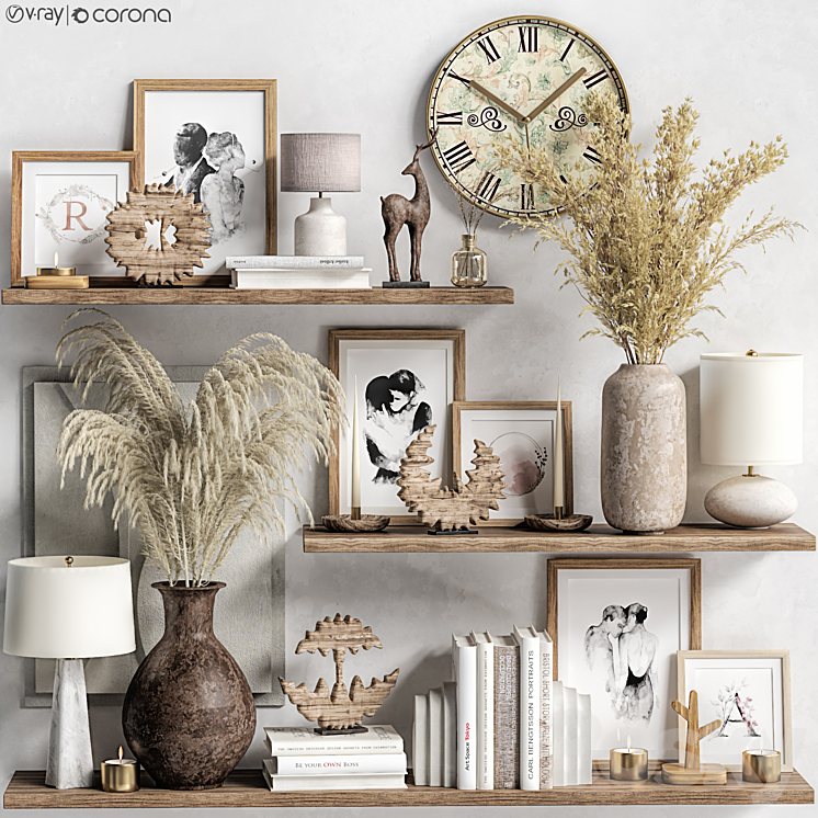 Decorative Set 24 - Decorative set - 3D model