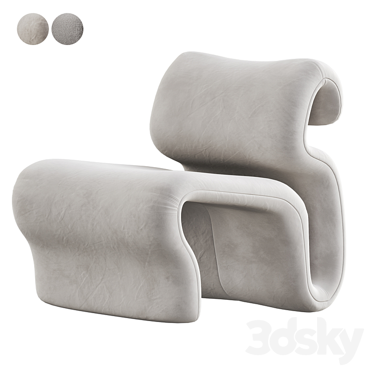 ETCETERA EASY CHAIR - Arm chair - 3D model