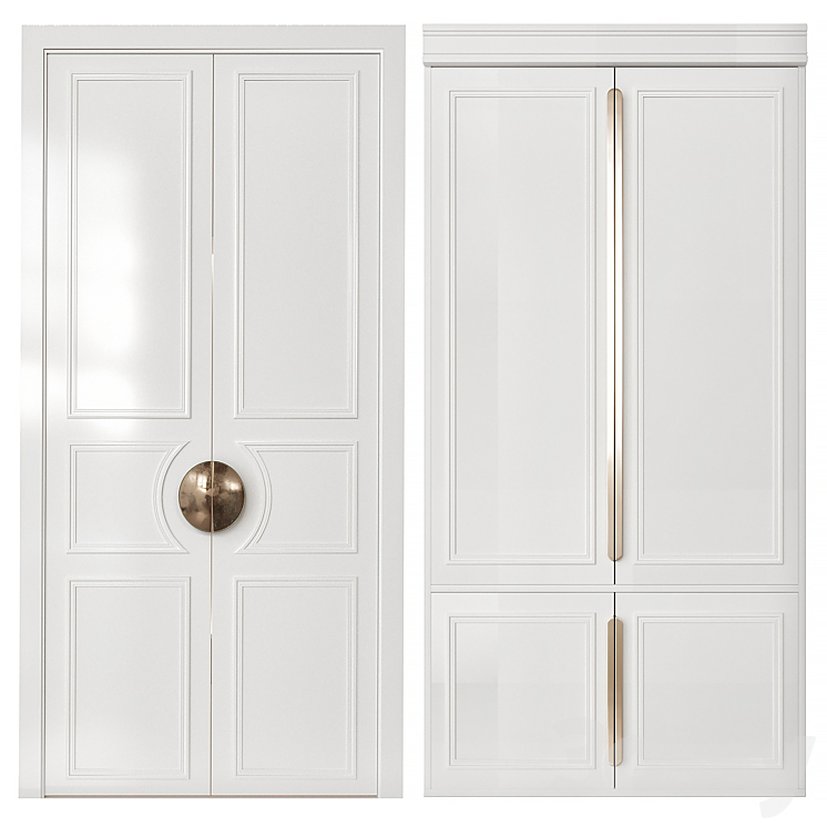 BB Associati door - Doors - 3D model