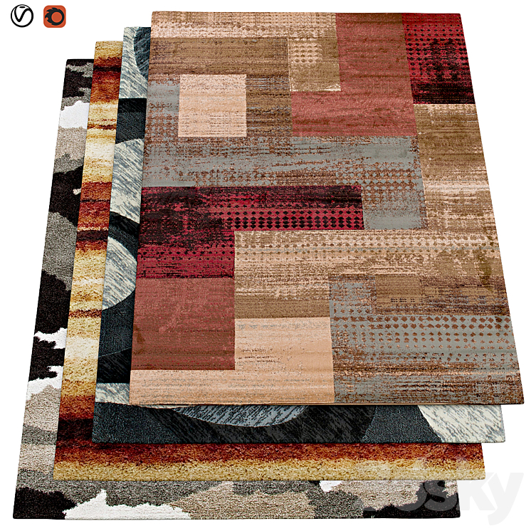 Carpets | 069 - Rug - 3D model