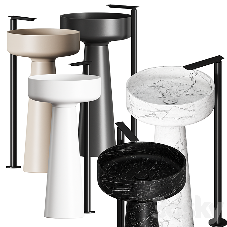 Agape BJHON Washbasin - Wash basin - 3D model
