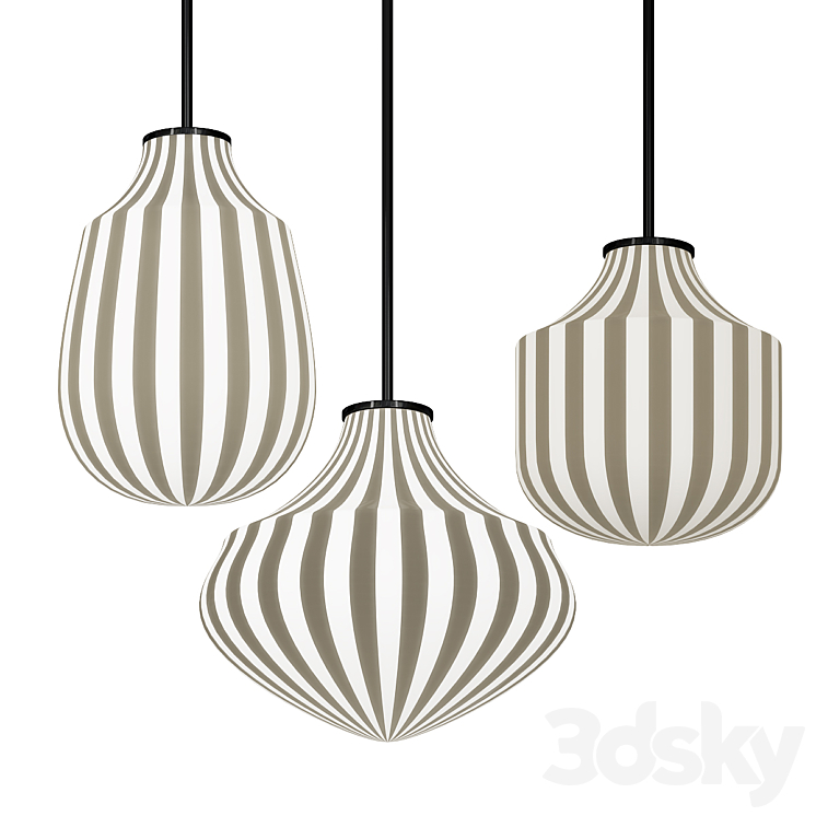 Circus Pendants - Pendant light - 3D model