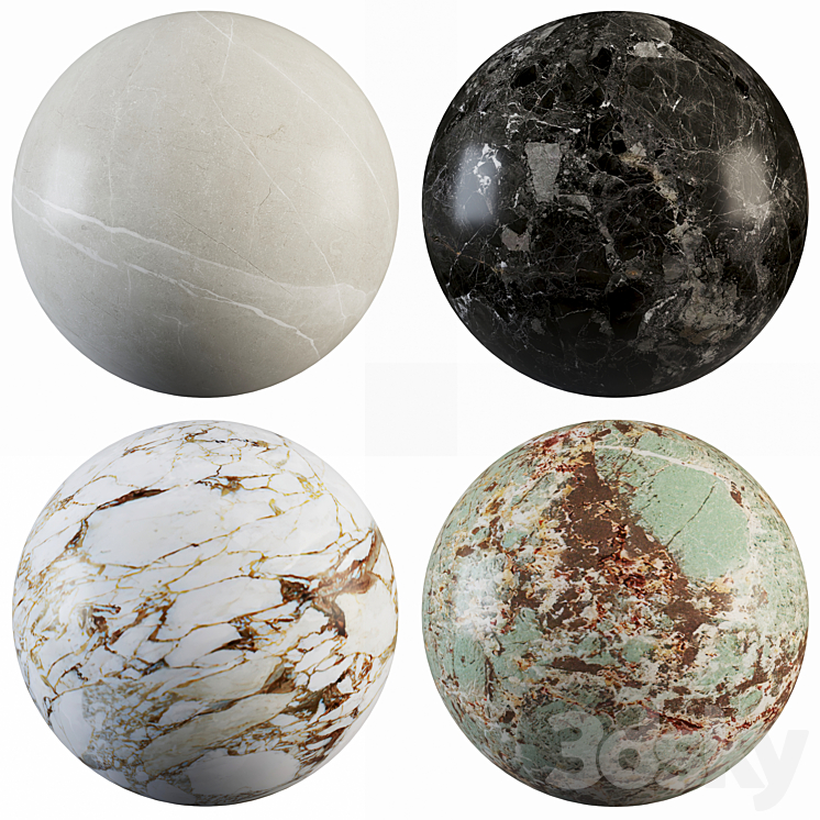 Collection Marble 22 - Stone - 3D model