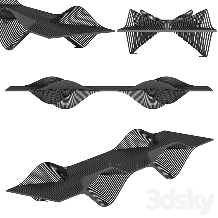 Seating bench - Other - 3D model