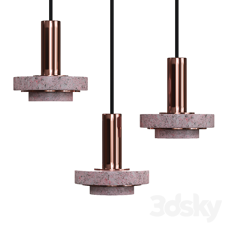 TROY - Pendant light - 3D model