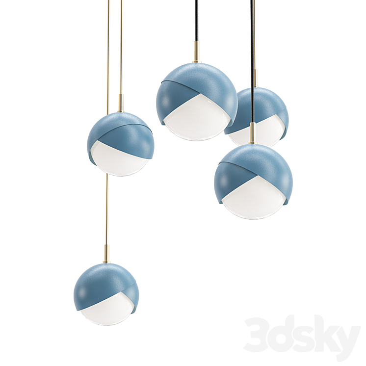 Benedict - Pendant light - 3D model