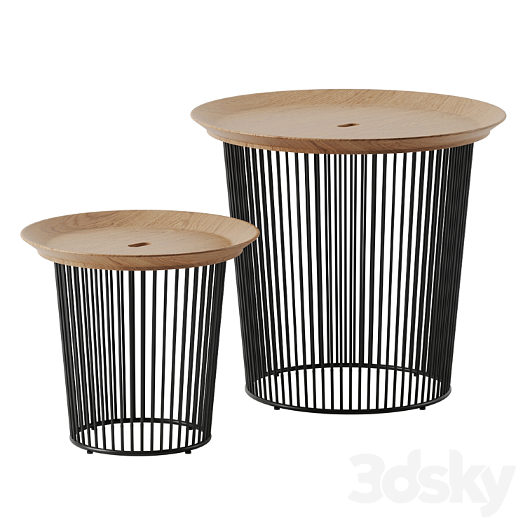 Berry coffee tables by Flexform - Table - 3D model