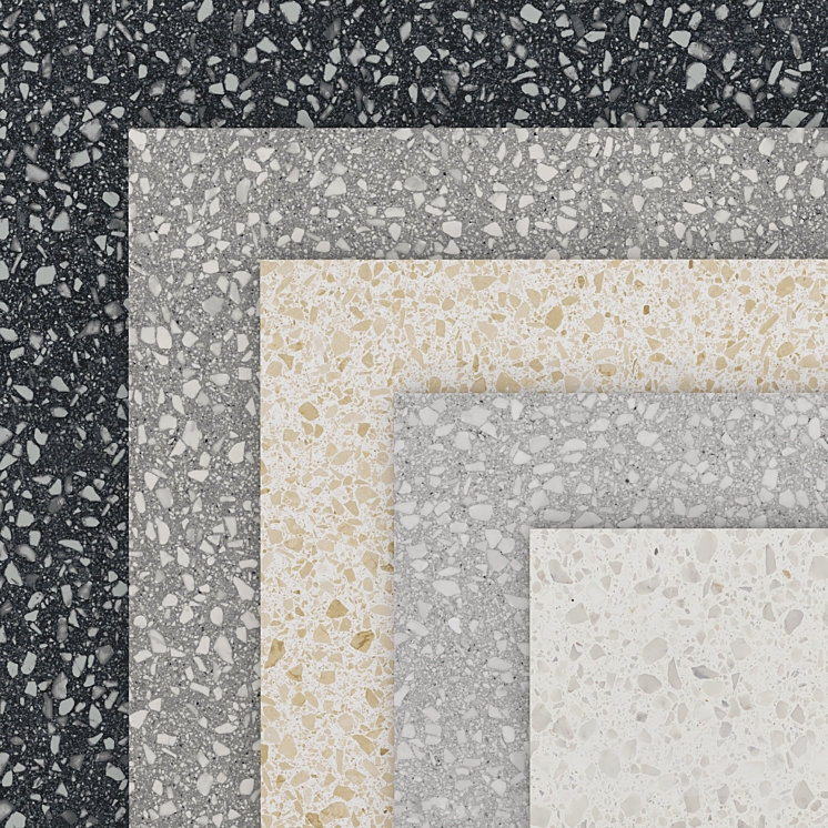 Refin FLAKE TERRAZZO - Tile - 3D model
