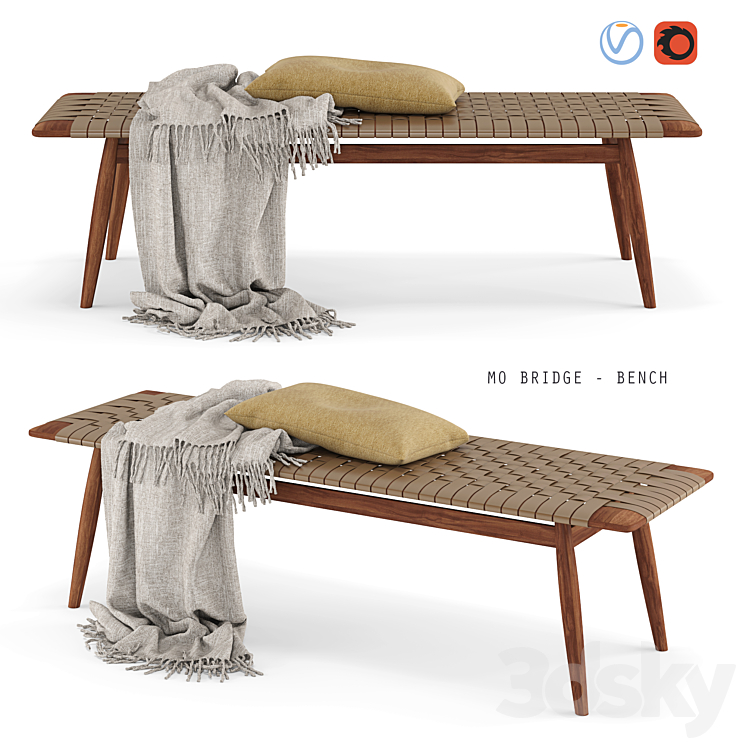 Mo Bridge - Bench - Other - 3D model