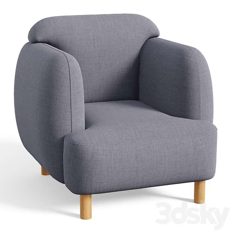 Elliot chair - Arm chair - 3D model