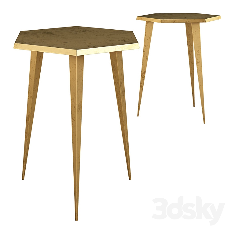 Joybird Hex End Table - Table - 3D model