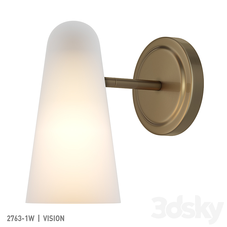 Favorite 2763-1W - Wall light - 3D model