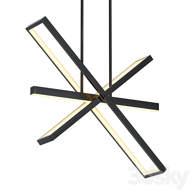 Tangent - Pendant light - 3D model