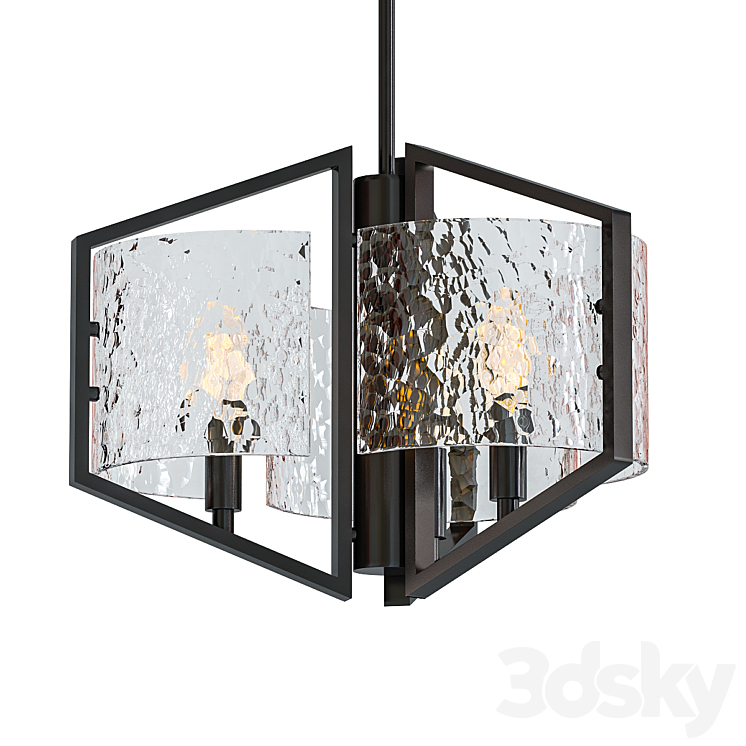 Varsha 16 3 4 - Pendant light - 3D model