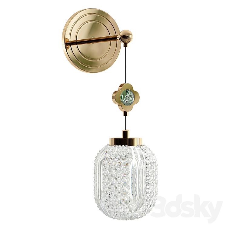 Laura wall b - Wall light - 3D model