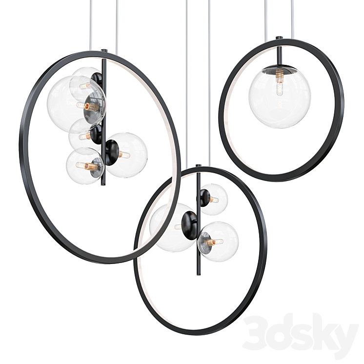 Iona C - Pendant light - 3D model
