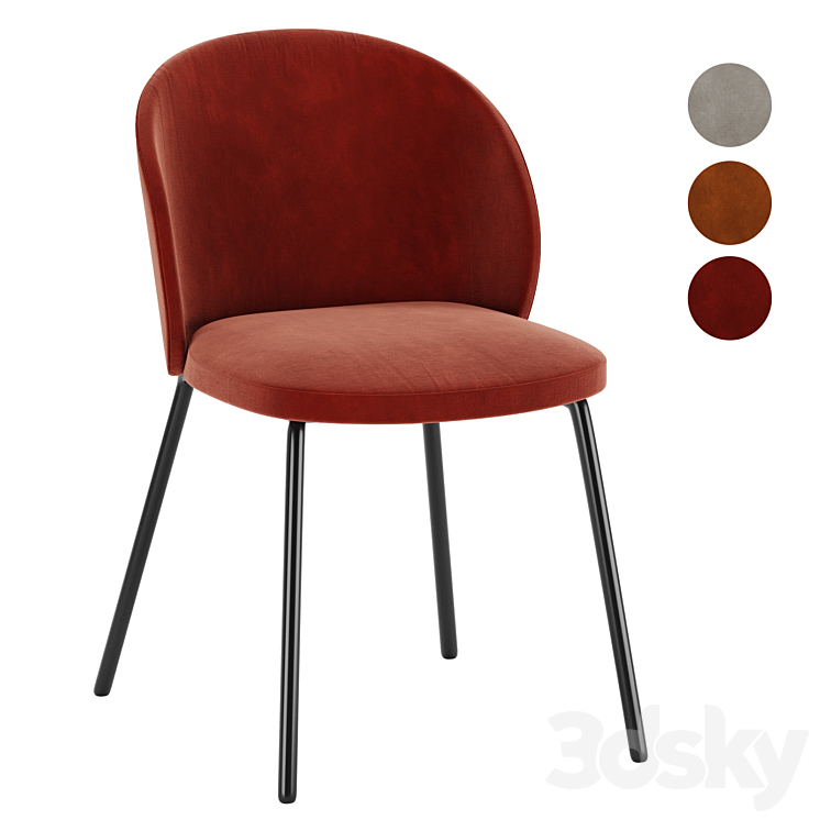 Chair BoConcept PRINCETON - Chair - 3D model